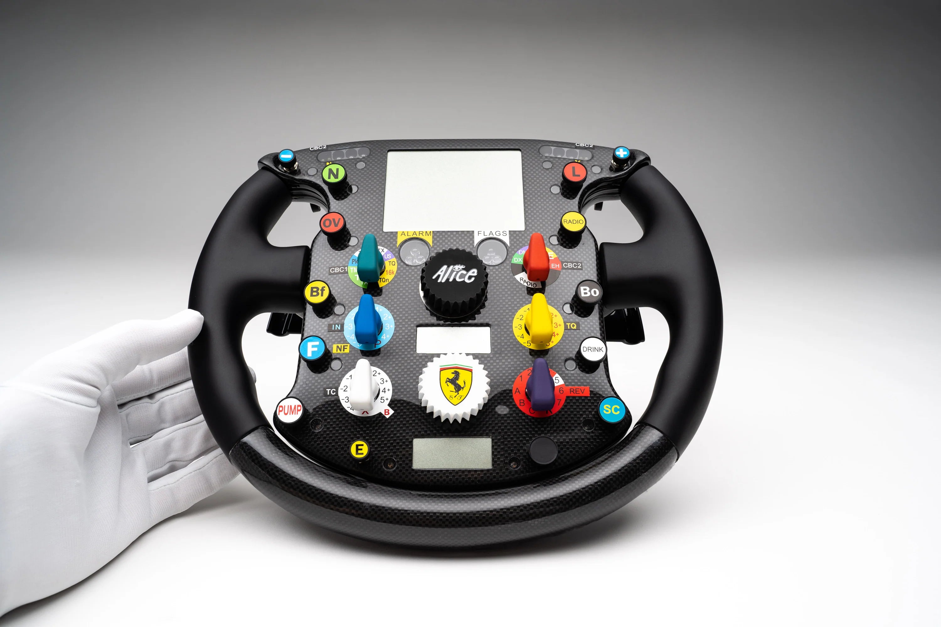 Ferrari F2007 (2007) Steering Wheel 1:1 – FANATICF-ONE
